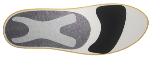 Custom cycling footbeds